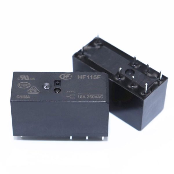 HF115F RELAIS 24V 1RT 16A 8 Patters – ORBIT ELECTRONIC