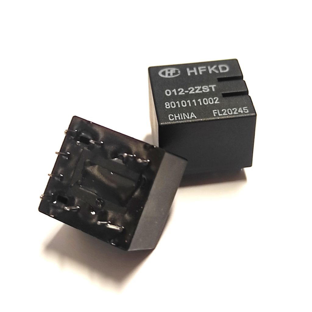 012-2ZST RELAIS AUTO 12V 2RT 20A 10 PINES - ORBIT ELECTRONIC