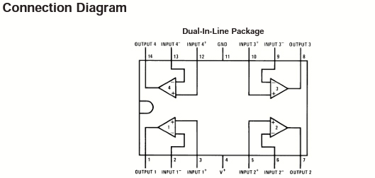 LM2902D QUAD LOW POWER OPERATIONAL AMPLIFIER - ORBIT ELECTRONIC