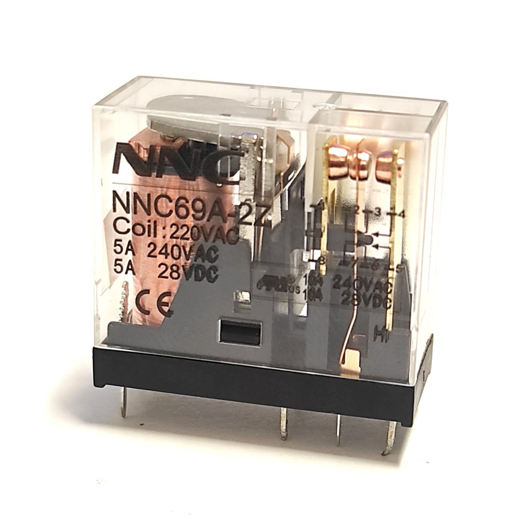 NNC69A-2Z RELAIS 220V 2RT 5A - ORBIT ELECTRONIC