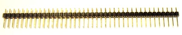 2211S-40G BARRETTE MALE DROIT DORE 1X40 - ORBIT ELECTRONIC